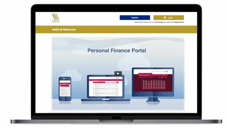 Welcome to your new Personal Finance Portal. - MPA Financial Management