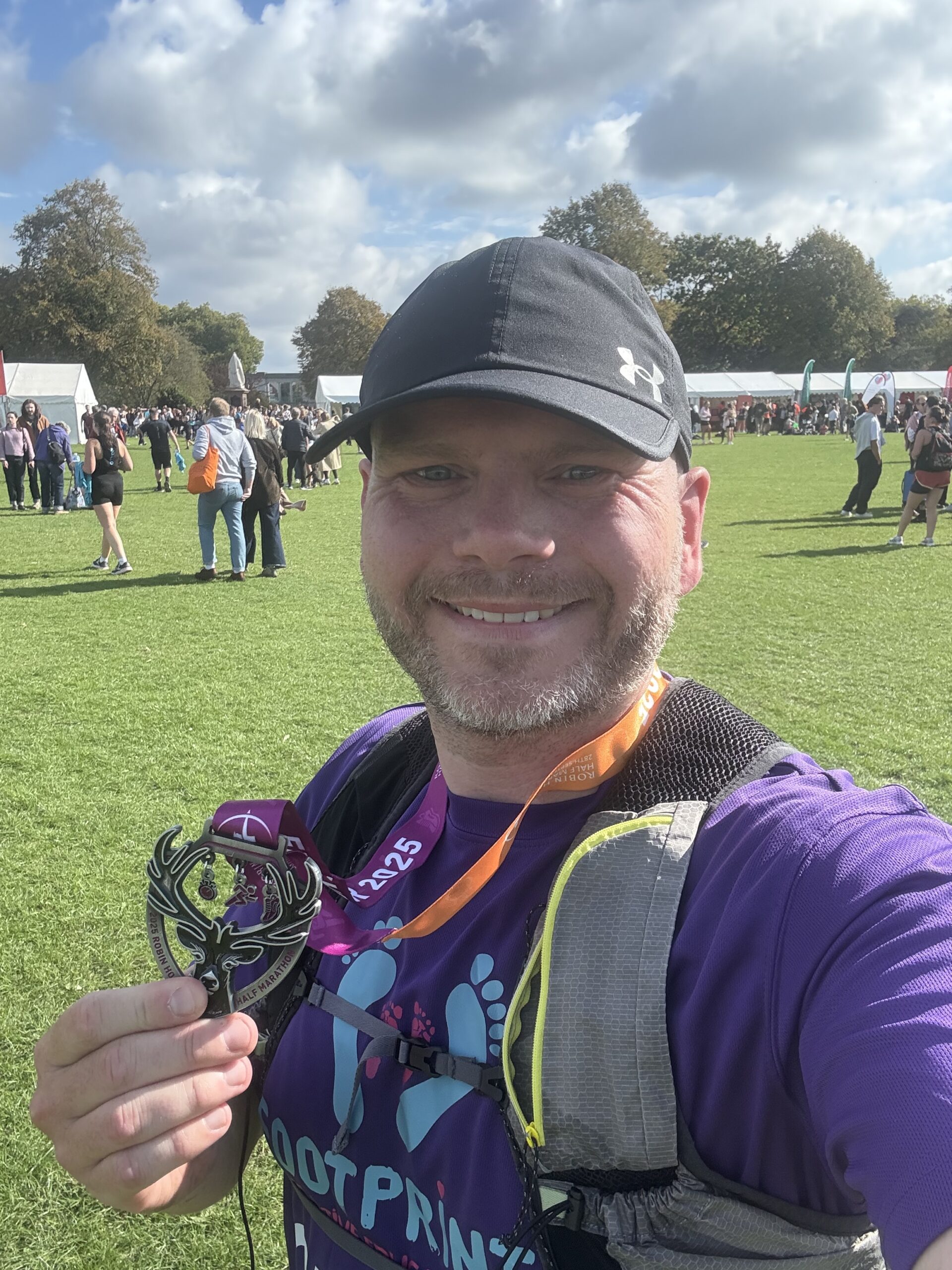 Chris Completes Robin Hood Half Marathon and Raises £1,200 for ...